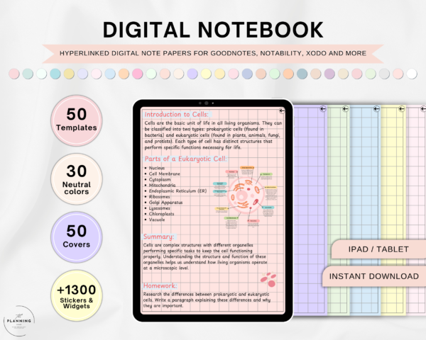 Ultimate Digital Notebook - My Planning Zone