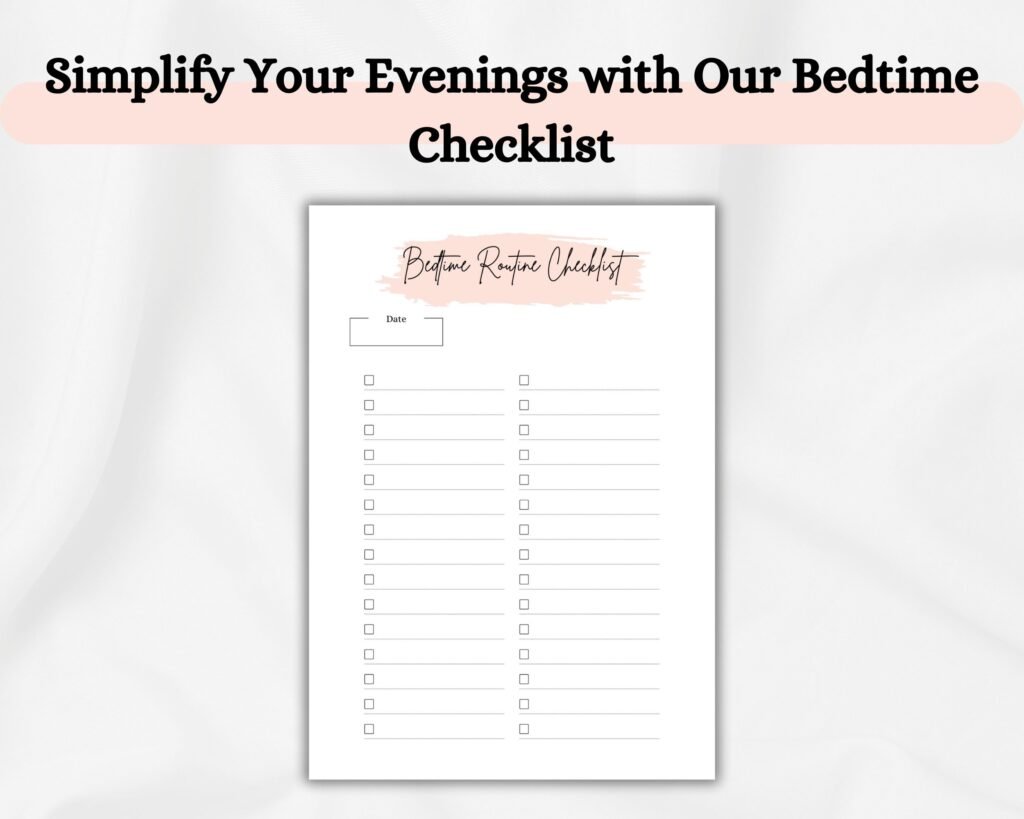 Ultimate Printable Bedtime Routine - My Planning Zone